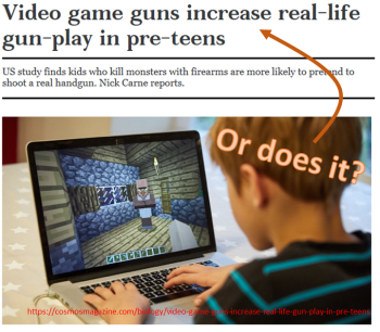 The latest in gun violence research and computer games - Marc Armitage